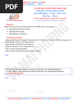 2 Dạng 3 Cực Trị Hàm Trùng Phương-file Đề Hs in.pdf | PDF