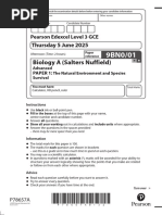12 Page Exam Answer Booklet | PDF