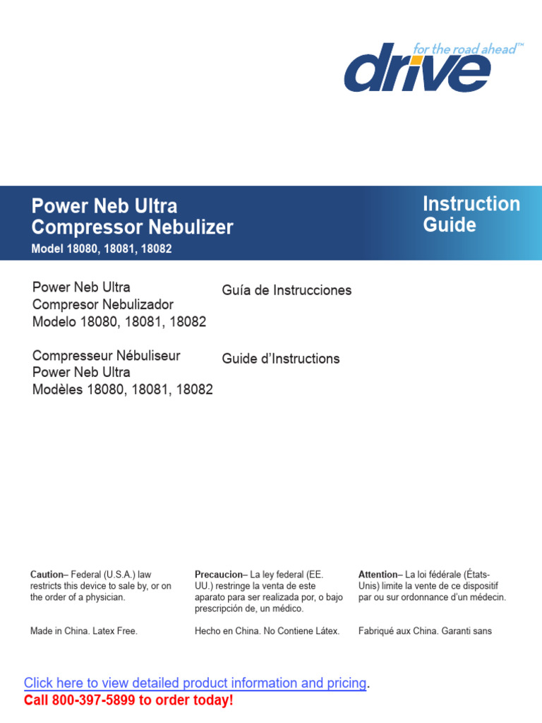 User Manual Power Neb Ultra | PDF | Pulmonology