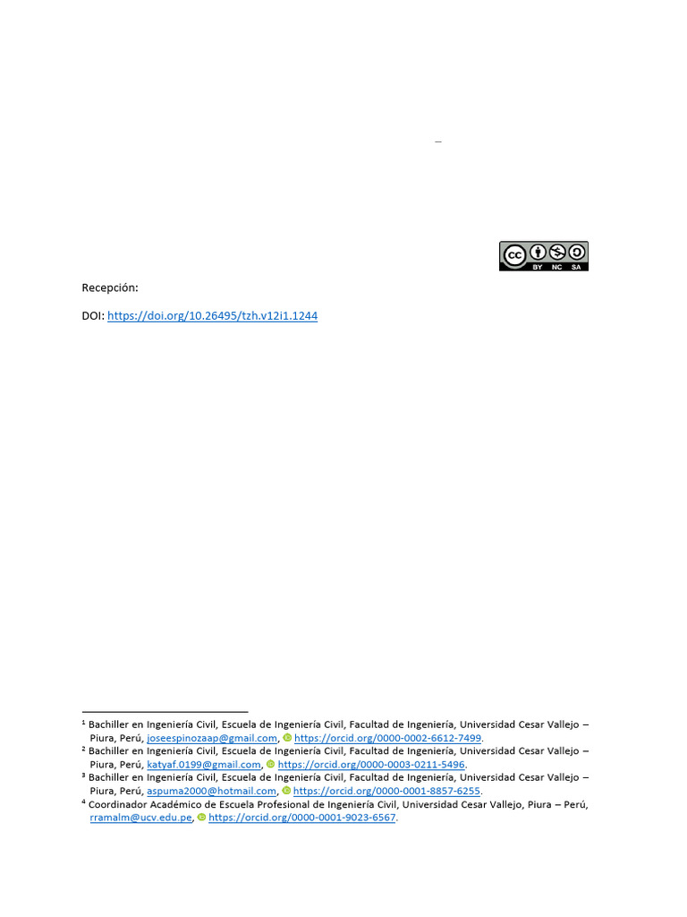 Factores para La Implementación de La Metodología Bim en El Diseño de Condominios en Piura ...