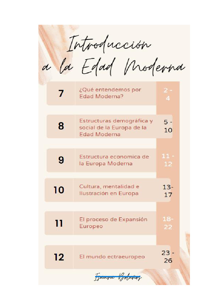 Historia de la Edad Moderna en Europa | PDF | Colonialismo | Era de ...