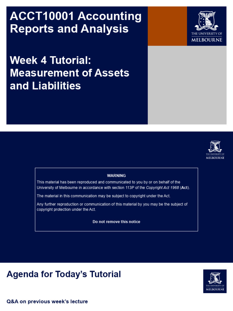 ARA SM2 2025 Tutorial Week 4 SV-1 | PDF | Fair Value | Inventory