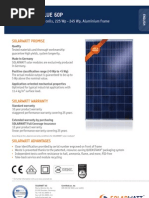 Renesola 300-310w US Data Sheet | PDF | Solar Panel | Electromagnetism