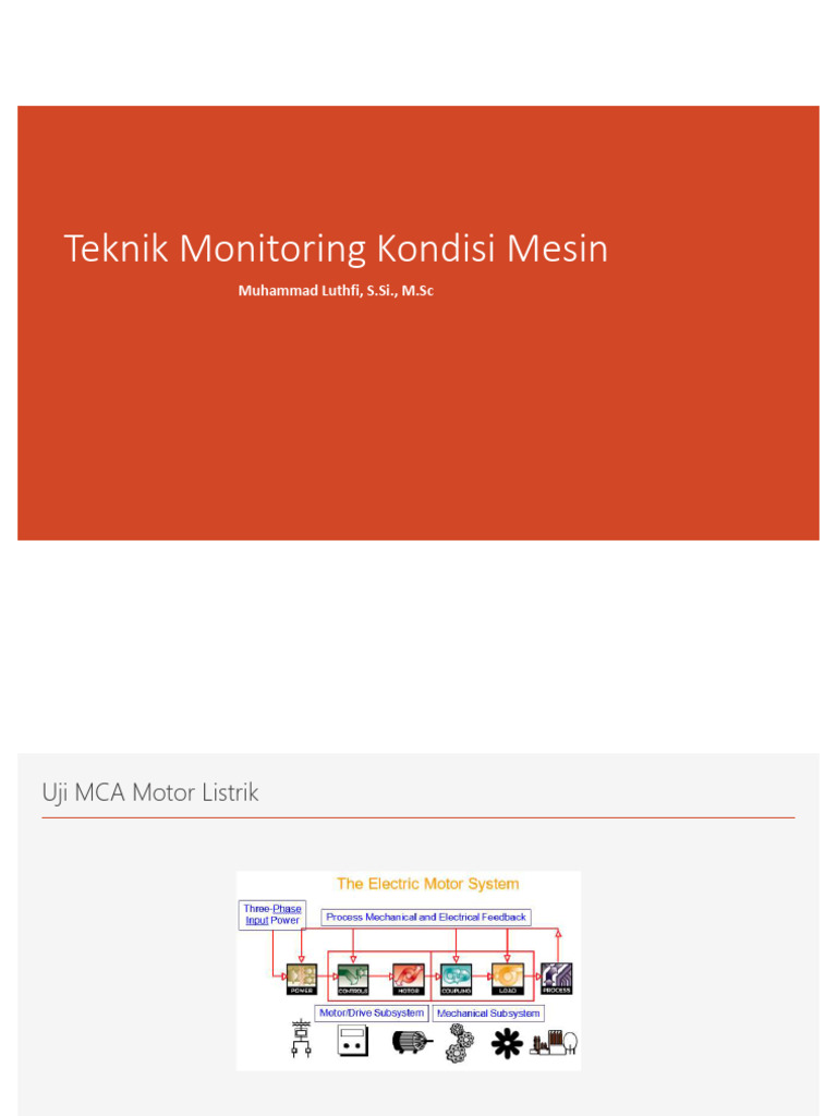 Teknik Uji MCA untuk Motor Listrik | PDF