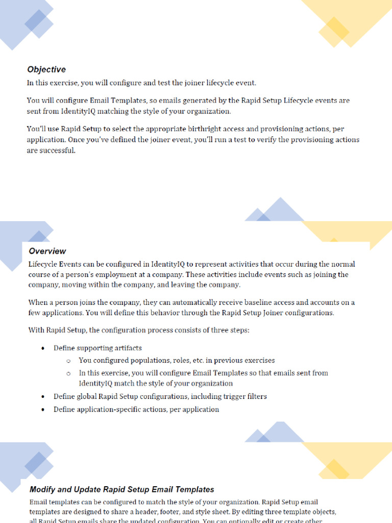 22. Define Joiner Lifecycle Event | PDF