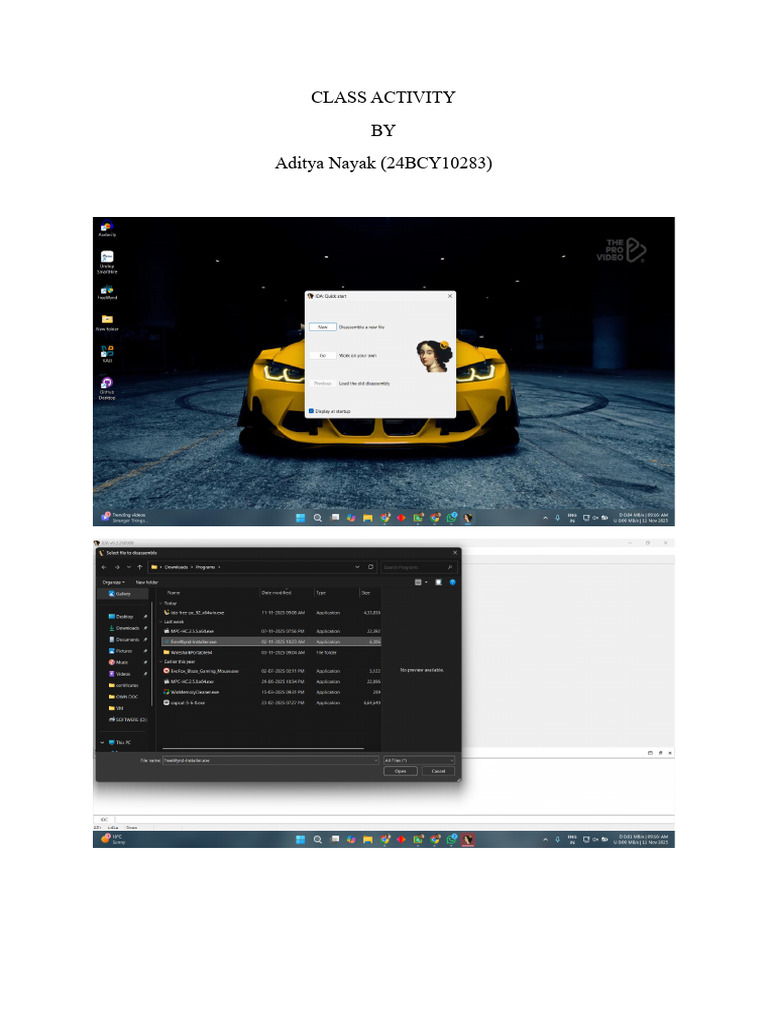 Class Activity Aditya | PDF