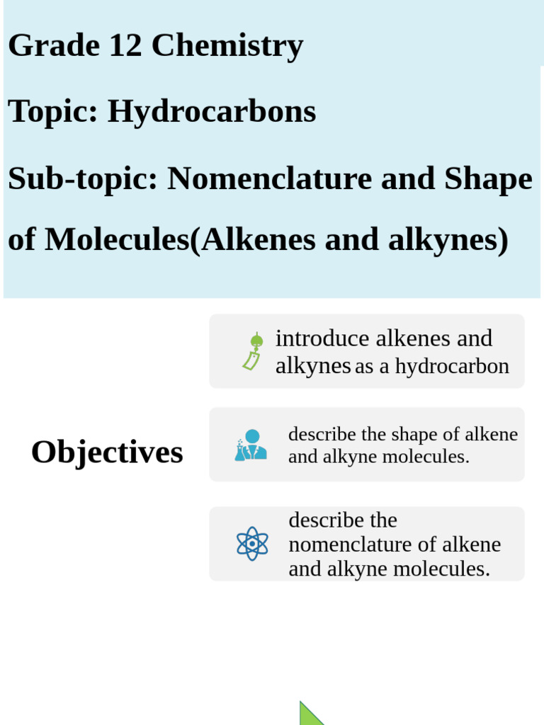 Alkenes and Alkynes Nomenclature | PDF | Alkene | Chemical Substances