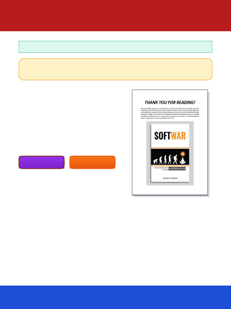 SOFTWAR: A Novel Theory on Power Projection and the National Strategic ...