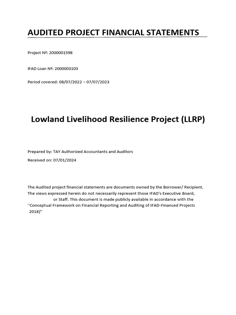 2023_LLRP Audit Report _ FY2022_2023_ AFS _OP_disclosable_CP__0014-646358945-3377_665 | PDF