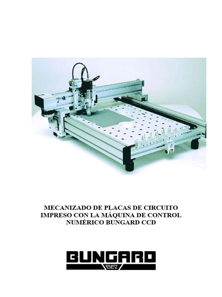 Guía de Mecanizado PCB BUNGARD CCD | PDF | Perforar | Placa de circuito ...