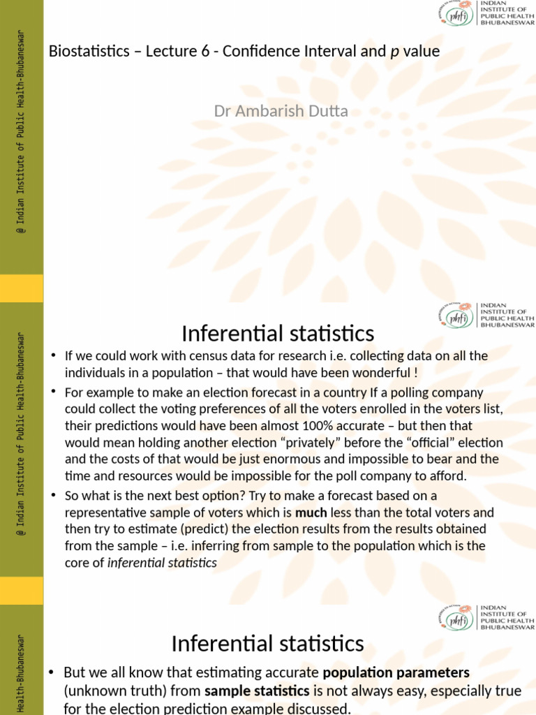 6 - Confidence Interval | PDF | Standard Deviation | Standard Error