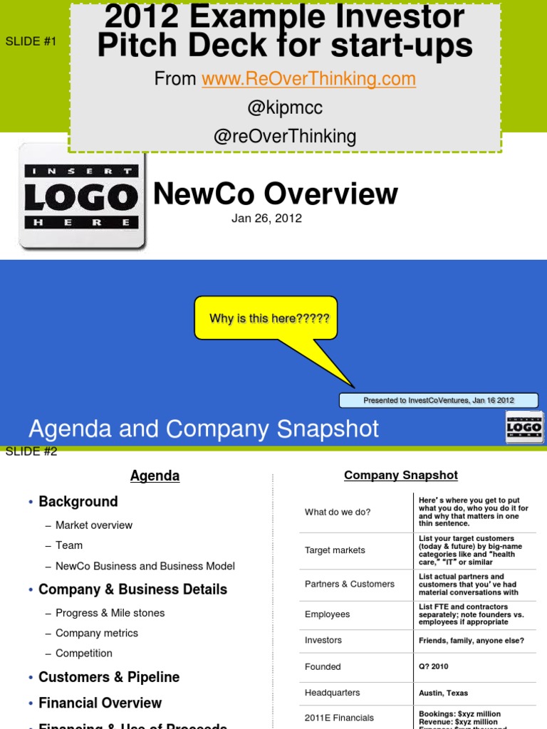 Sample Pitch Deck | PDF | Computer Security | Security