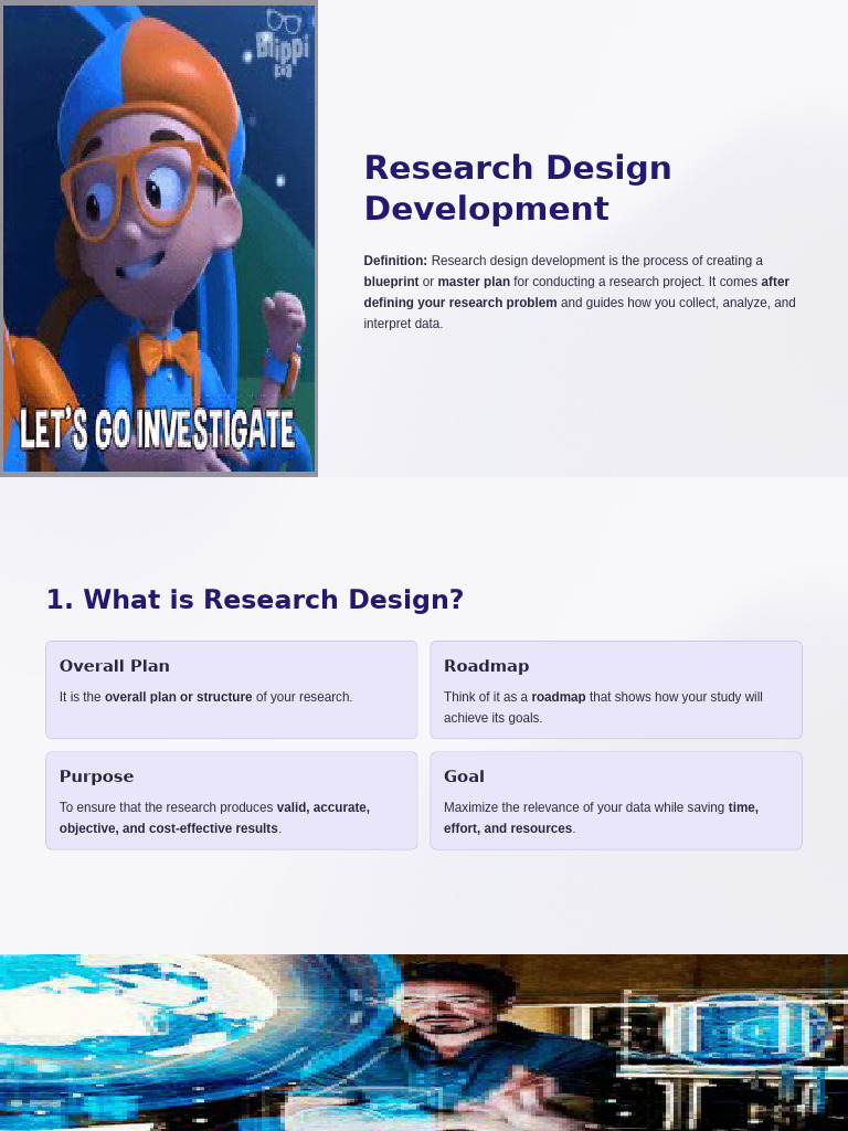 Research Design Development | PDF | Data | Data Analysis
