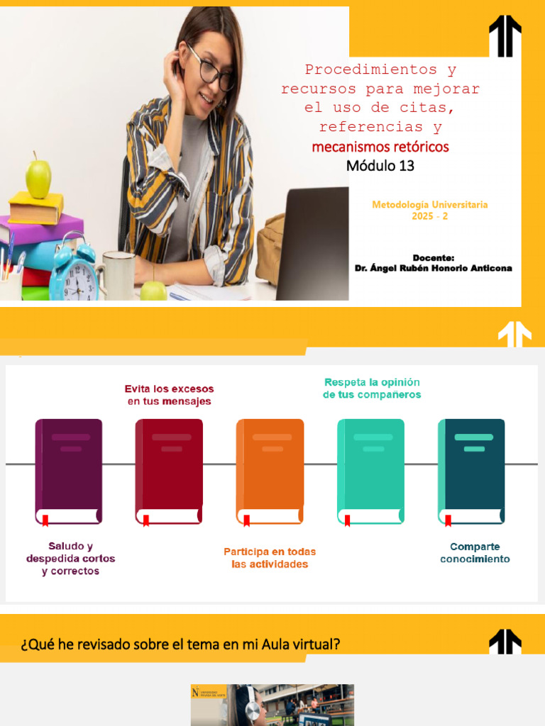 SEMANA 13_Procedimientos y Recursos_PPT | PDF | Verbo | Oración (Lingüística)