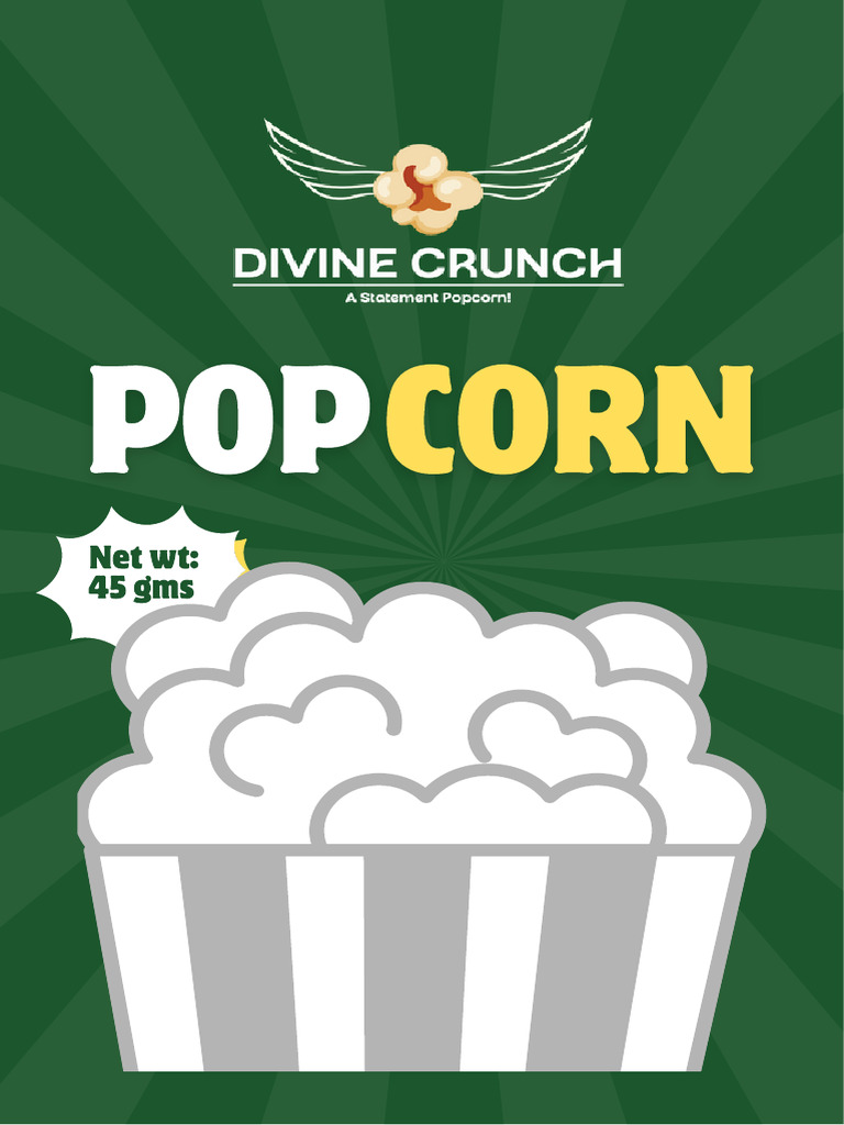 Popcorn Packaging | PDF