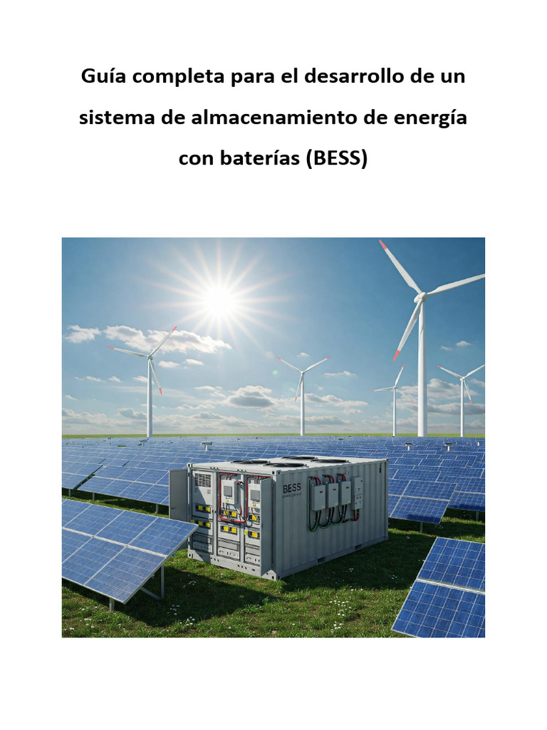 Guía para Sistemas de Almacenamiento BESS | PDF | Ingenieria Eléctrica ...