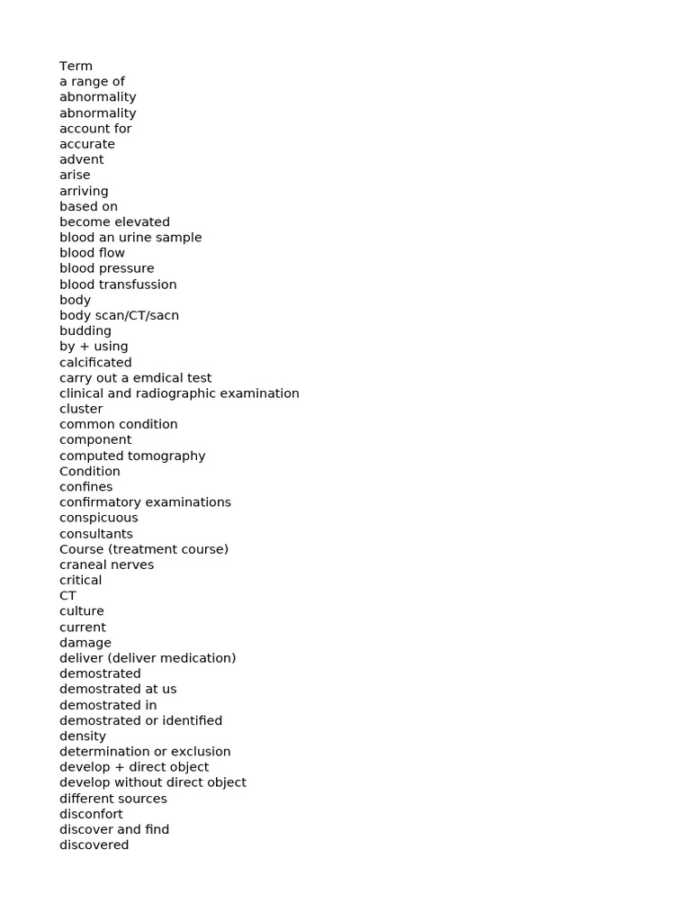 Glossary | PDF | Cáncer | Neoplasias