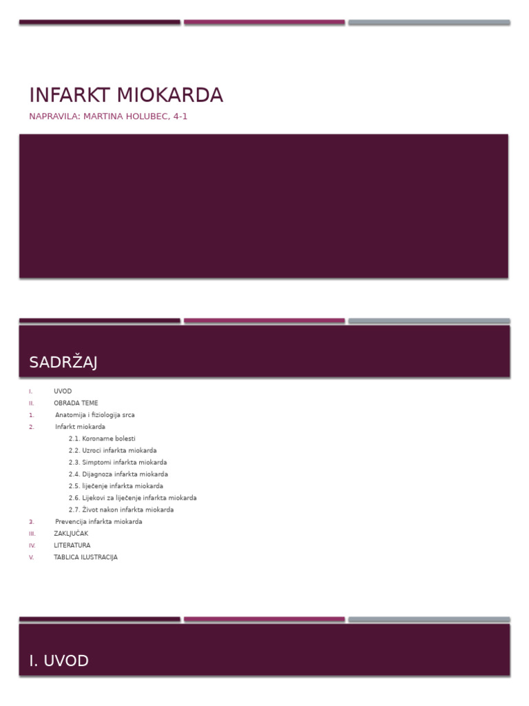Infarkt Miokarda | PDF