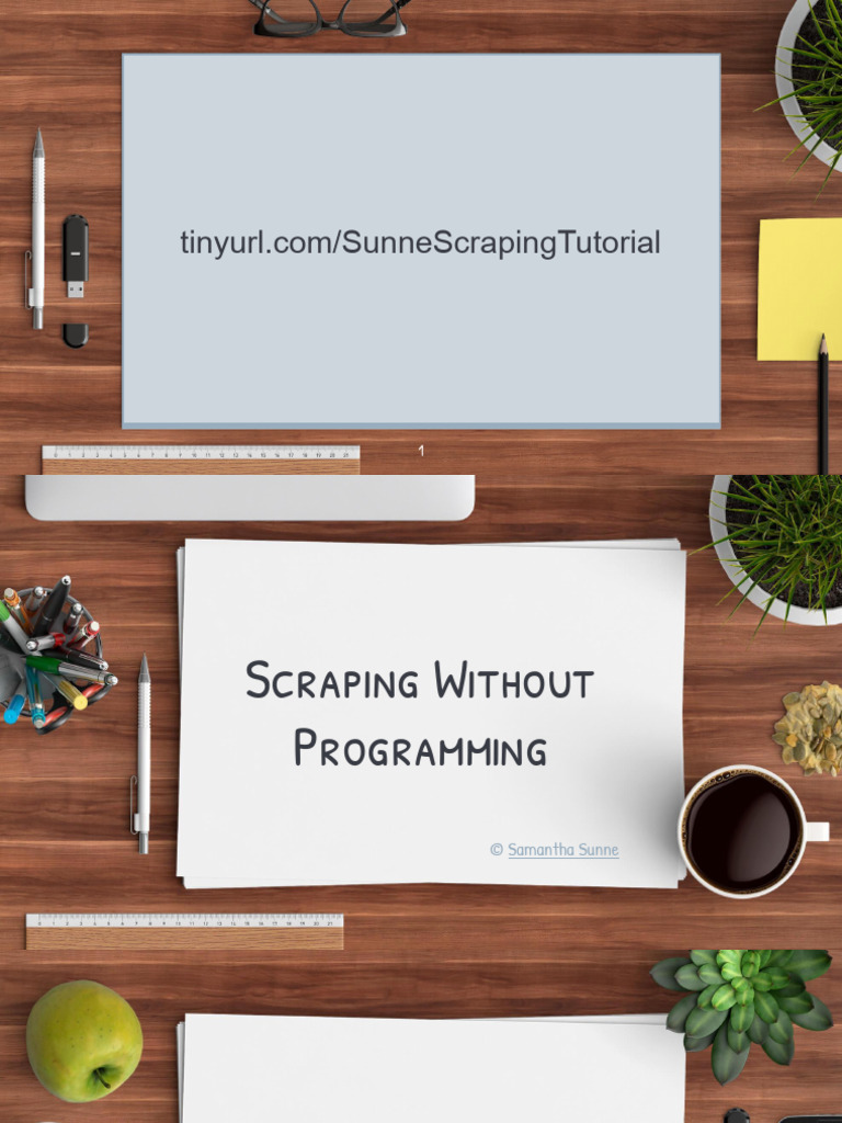 2022 Scraping Without Programming Tutorial | PDF | Html | World Wide Web