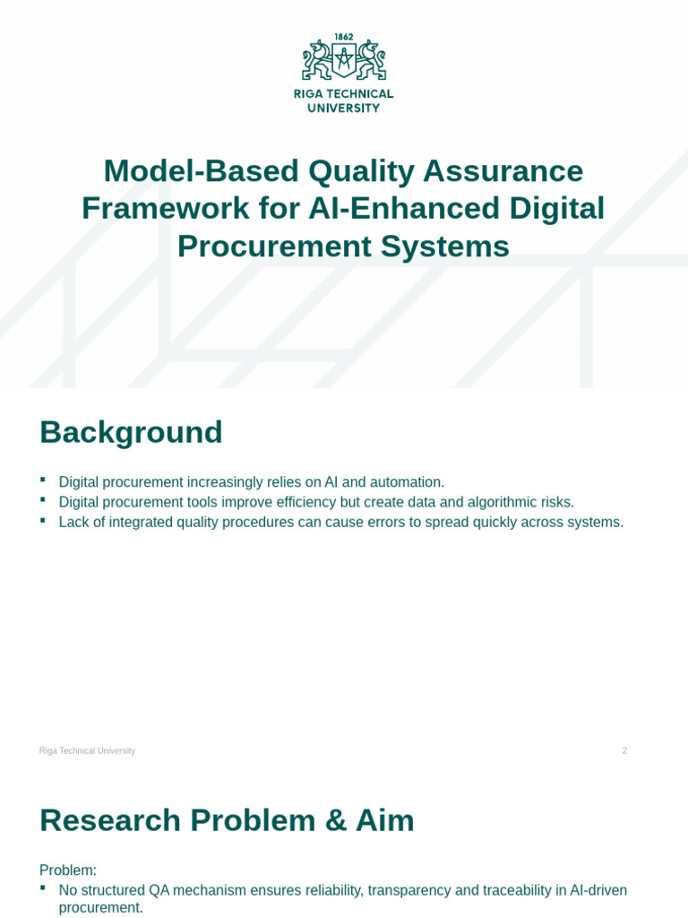 Model-Based Quality Assurance Framework For AI-Enhanced Digital ...