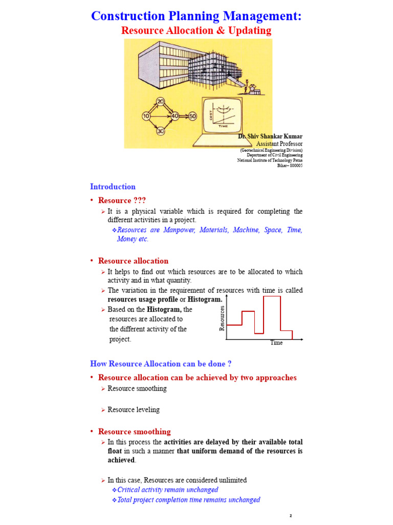 8 CPM Resource Allocation | PDF | Applied Mathematics