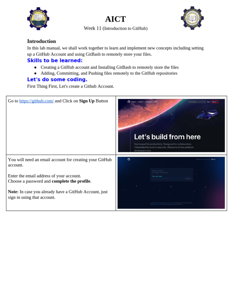 AICT Lab Manual Week 11 | PDF | Directory (Computing) | User (Computing)