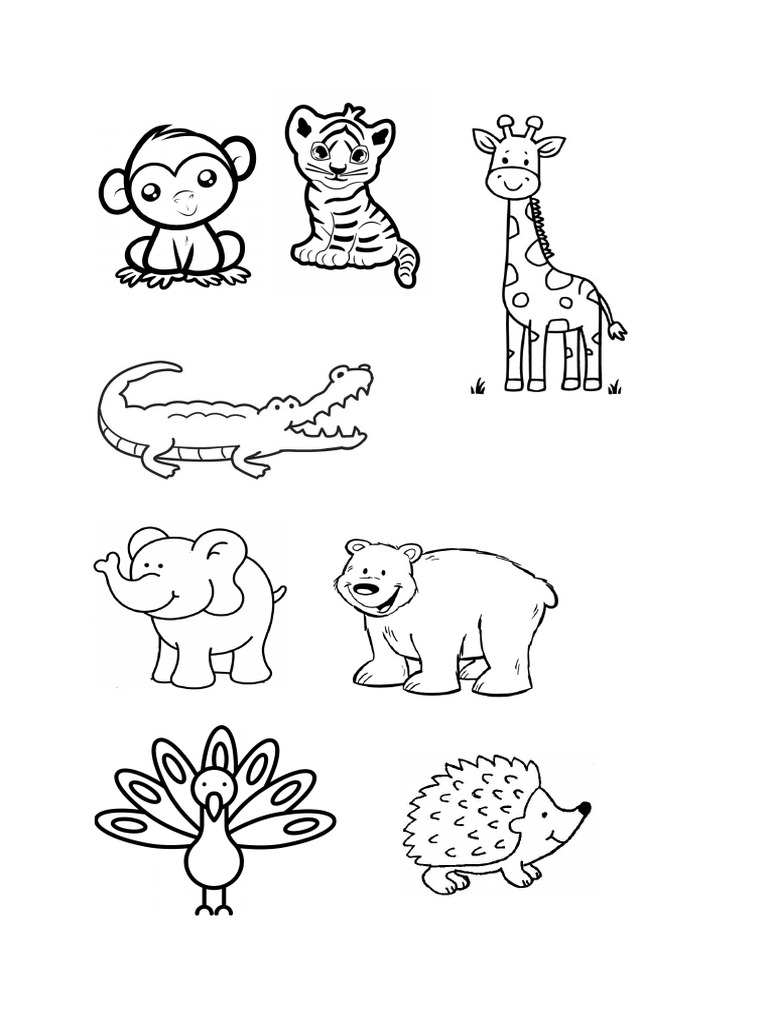 Animals Cut Out | PDF