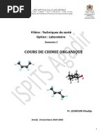 Cours de Chimie Organique L1 2024-2025 | PDF | Chiralité (chimie) | Isomère