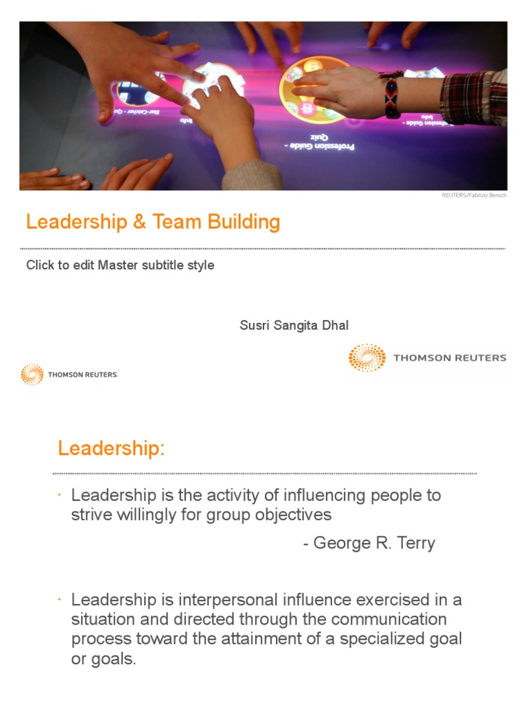 Leadership & Team Building | PDF | Team Building | Leadership