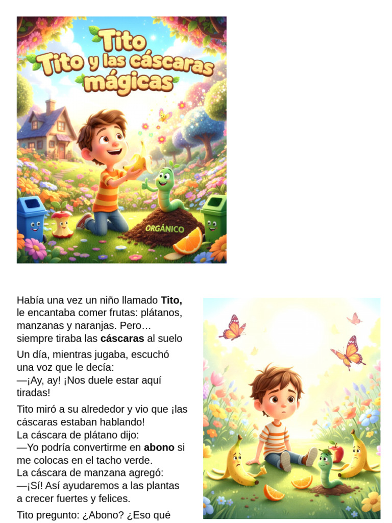 Había Una Vez Un Niño Llamado Tito | PDF