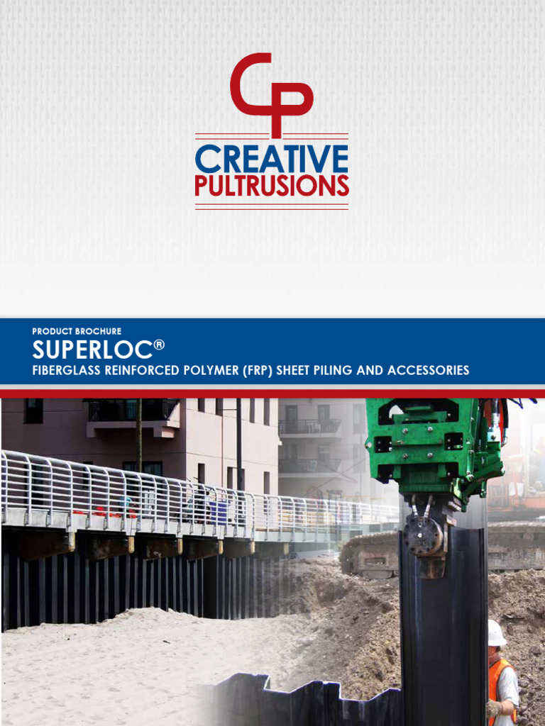SuperLoc® FRP Sheet Piling Solutions | PDF | Buckling | Strength Of ...