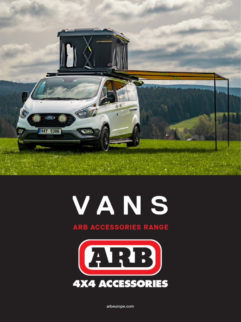ARB Van Accessories Overview Guide | PDF | Tent