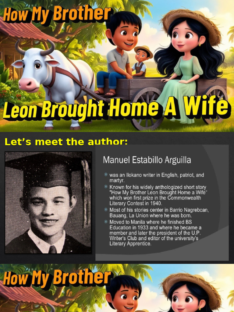 How My Brother Leon Brought Home Wife | PDF