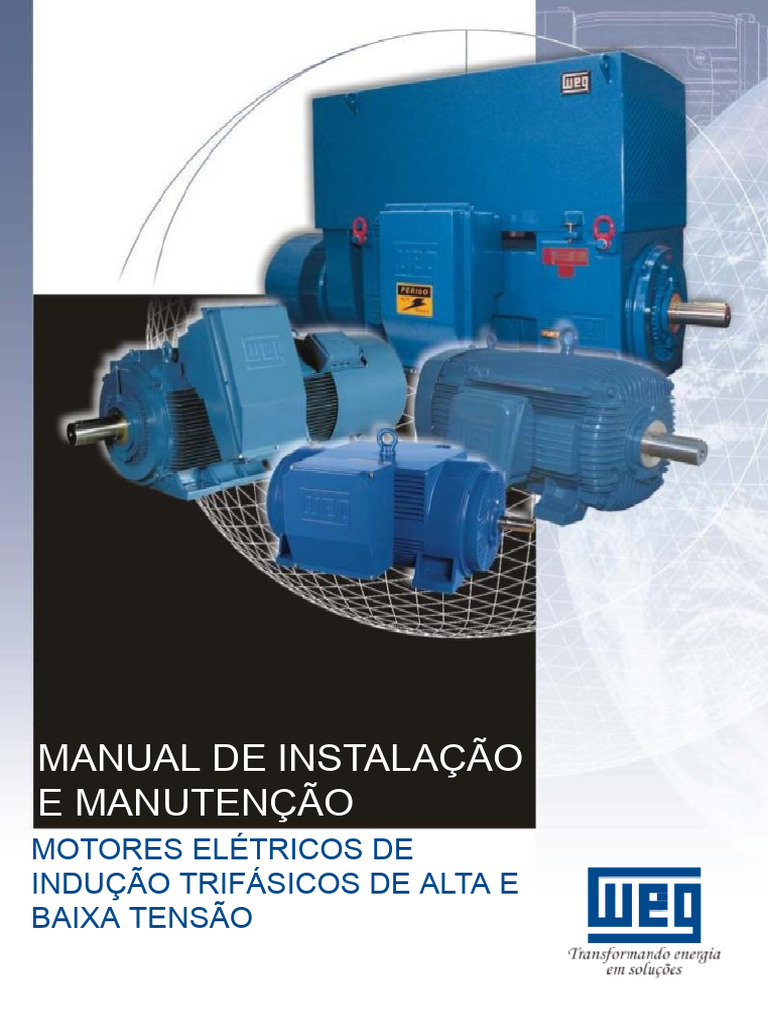 02 WEG Manual Manutencao Motores | PDF | Cinto (mecânico) | Parafuso