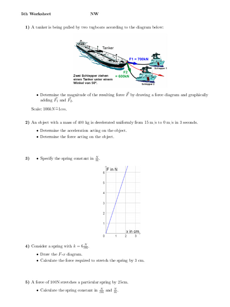 5th Worksheet | PDF