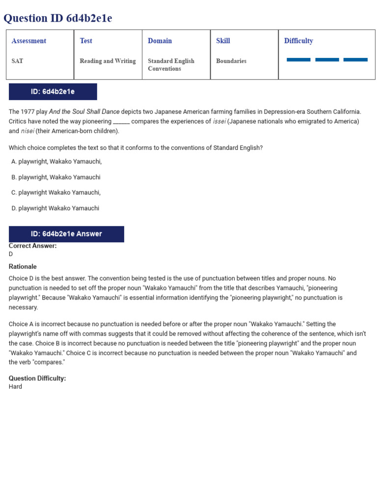 SAT Writing: Standard English Conventions | PDF | Comma | Fungus