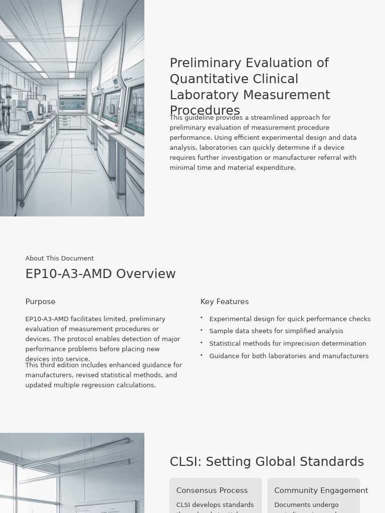 Prelim Evaluation of Lab Measurement Procedures | PDF | Accuracy And ...
