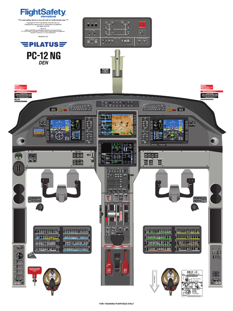 PC-12 NG Cockpit Diagram | PDF