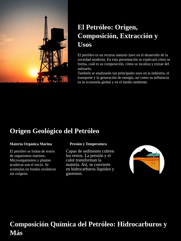 El Petroleo Juan Pablo Quintero | PDF | Petróleo | Hidrocarburos