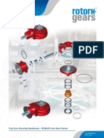 Rotork Manual Gearbox Actuators | PDF | Transmission (Mechanics) | Gear