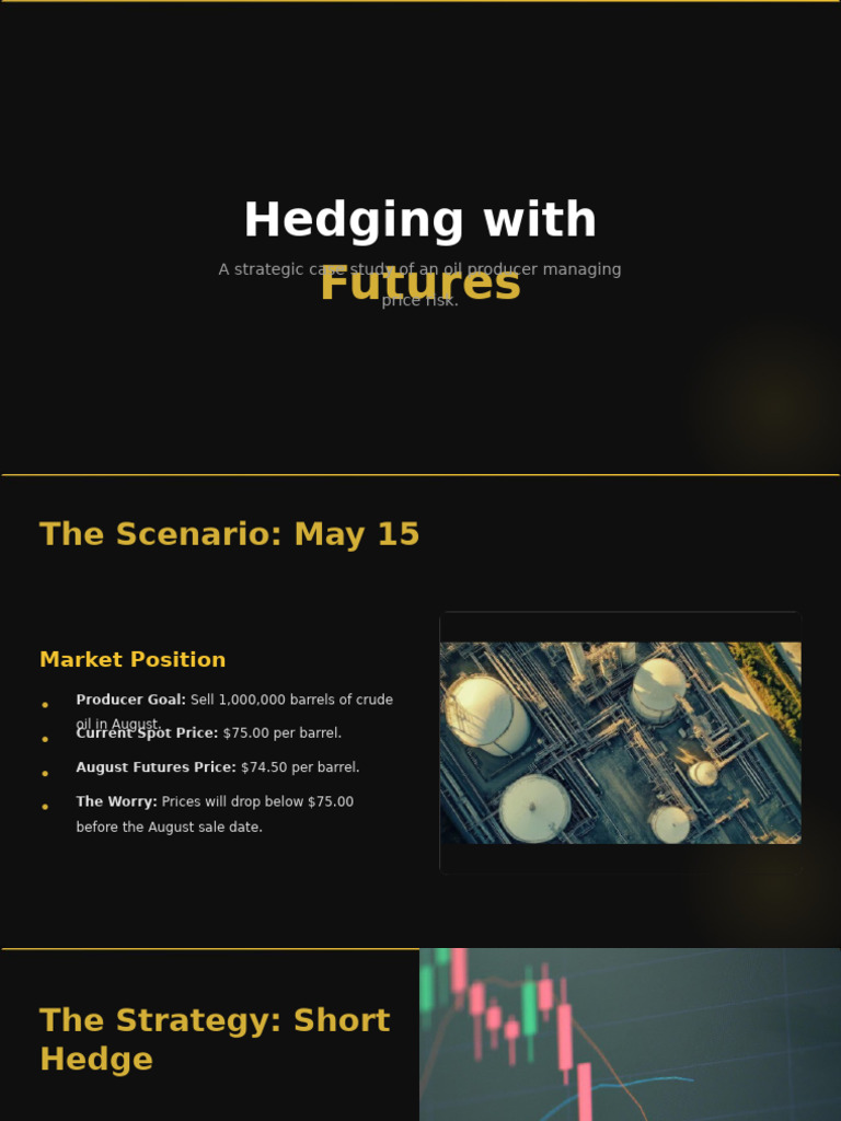 Short Hedging Case Study | PDF | Hedge (Finance) | Futures Contract