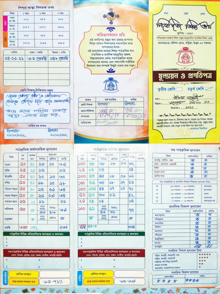 Last 3 Year - S Marksheet | PDF