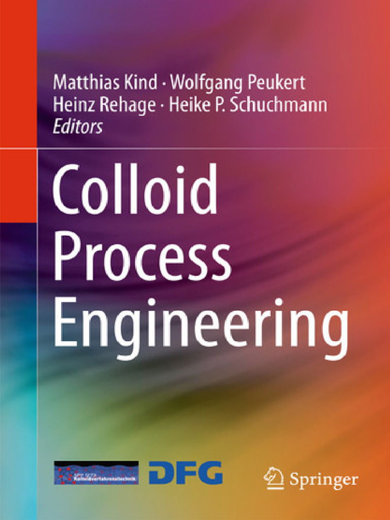 Colloid Process Engineering | PDF