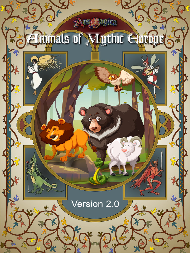 Animals of Mythic Europe | PDF | Camel | Cats