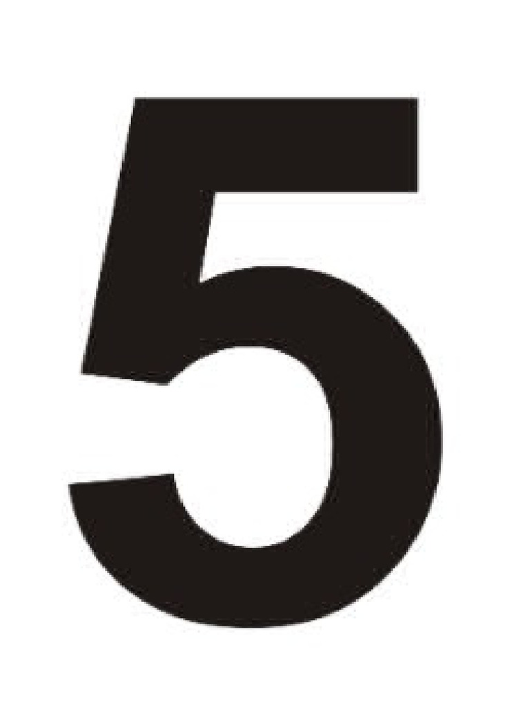 Numeros Del 1 Al 5 | PDF