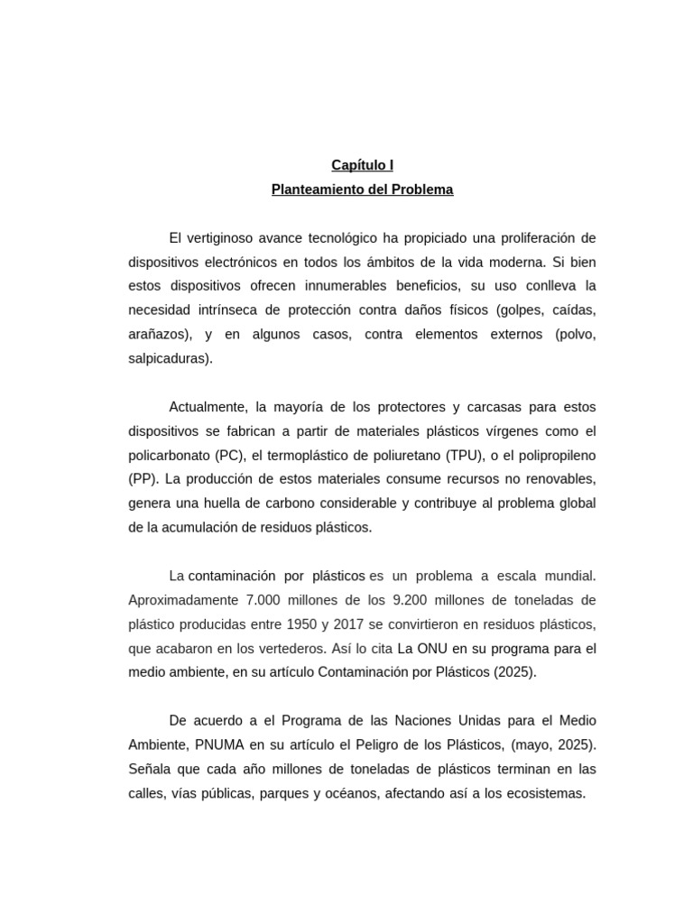 Capitulo 1 corregido 2 noviembre 2025 (1) | PDF | Residuos | El plastico