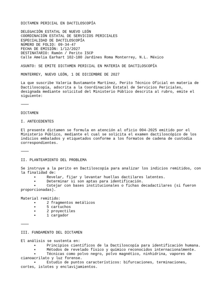 Dactil | PDF | Huella dactilar