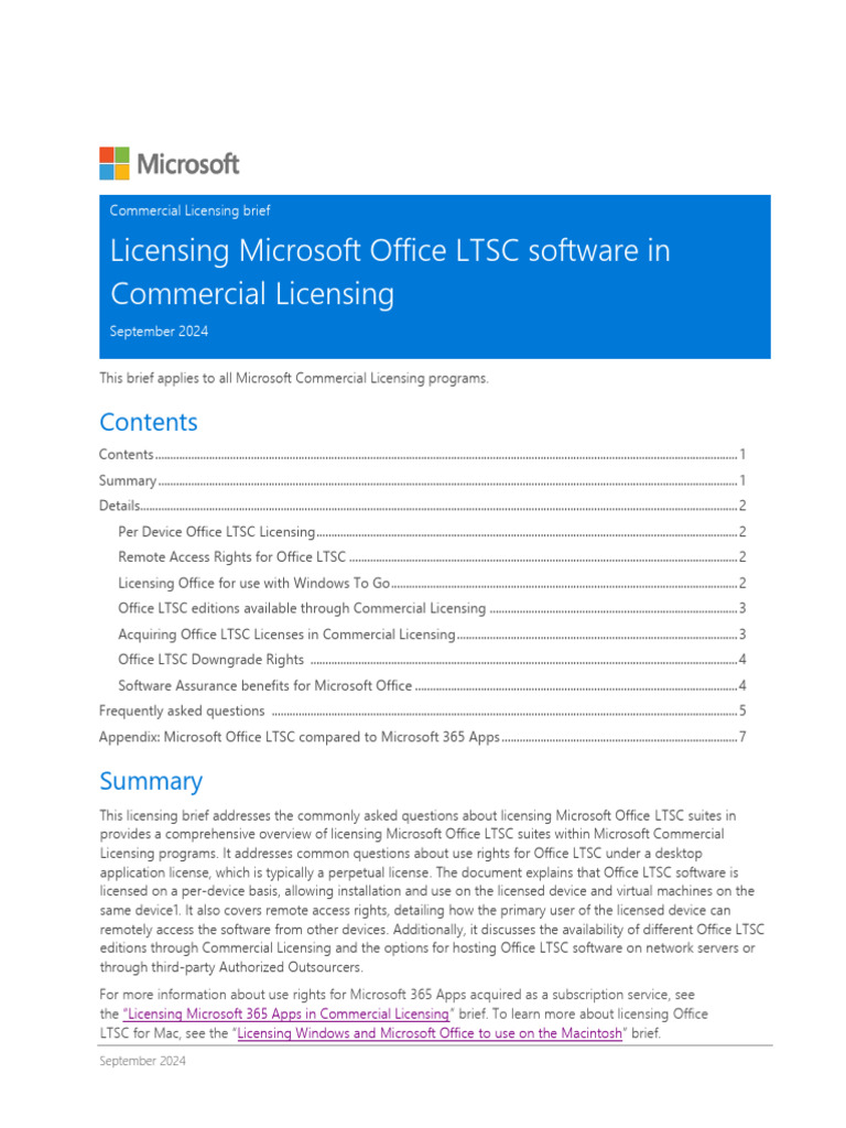 Office LTSC Standard 2024_251127_130051 | PDF | Microsoft Office | Application Software