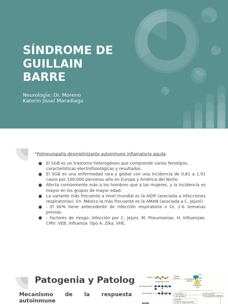 Guillian Barre | PDF | Infección | Mielina
