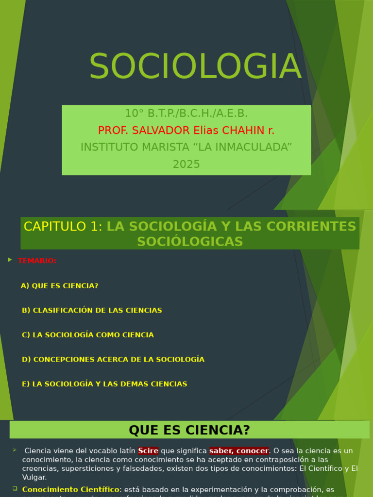 SOCIOLOGIA | PDF | Science | Sociología